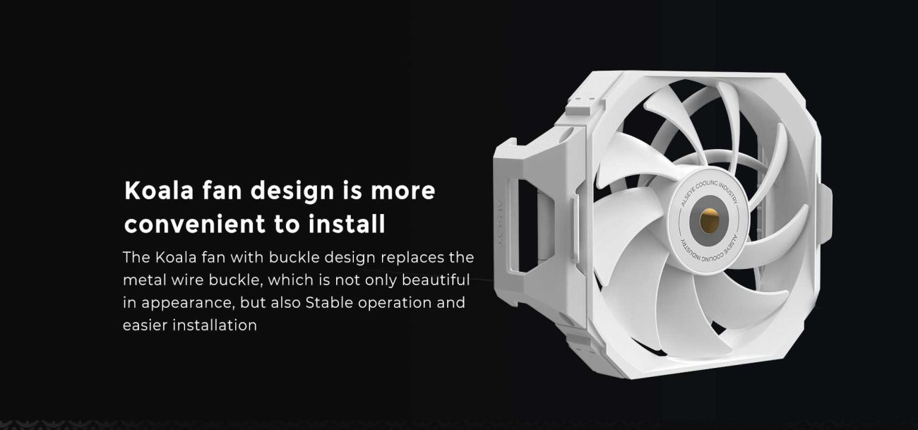 Buy ALSEYE Infinity i600 120mm CPU Cooler (White) - Computech Store